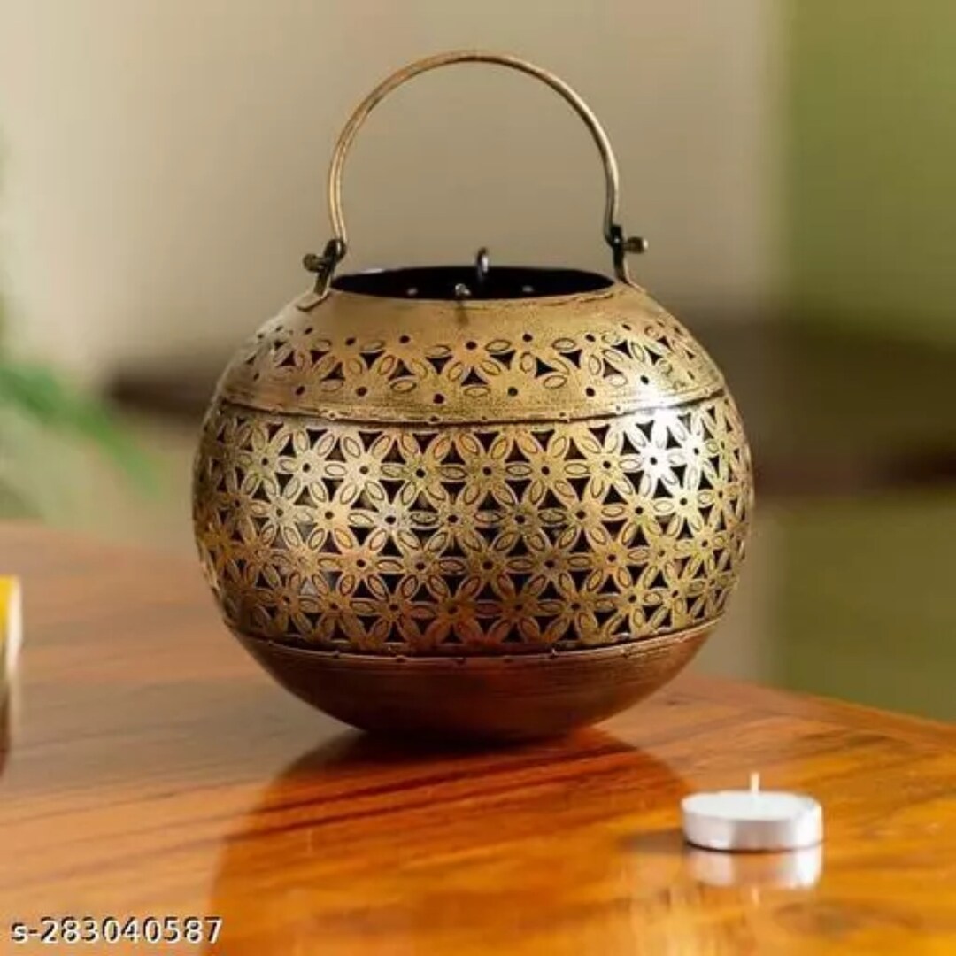 Iron Lota Style Incense/dhoop/cone/candle and Sambrani Cup Holder, Best ...