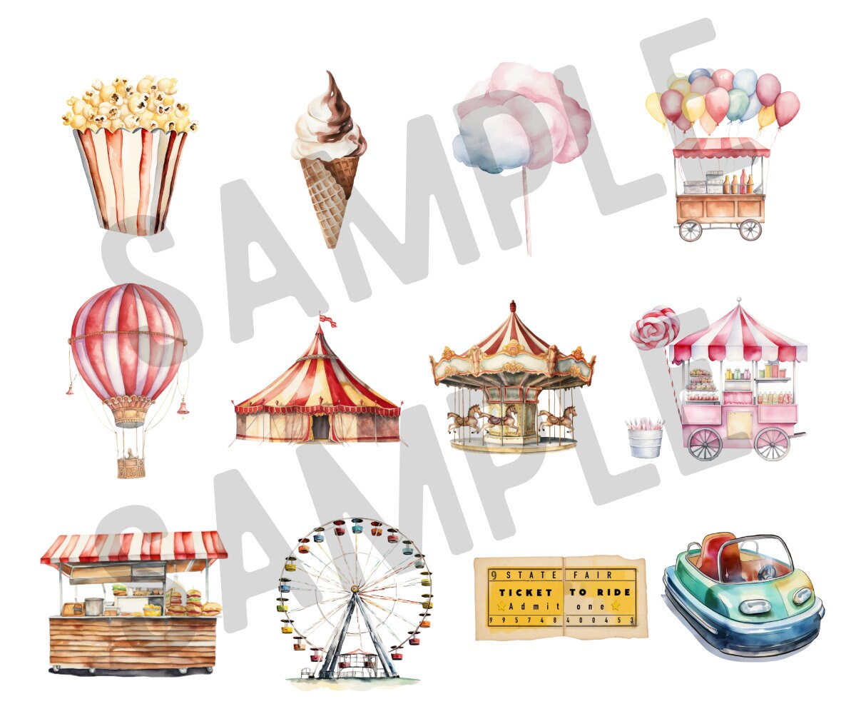 Fair Rides Clipart