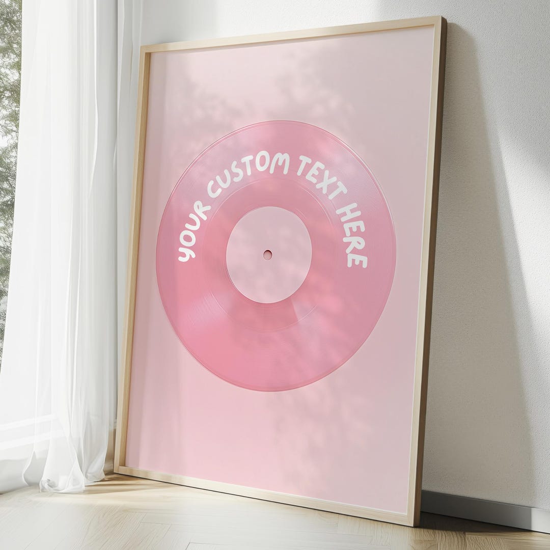 Custom Vinyl Record Wall Art | Retro Maximalist Eclectic Decor ...