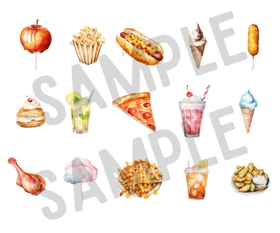 State Fair Food Clip Art