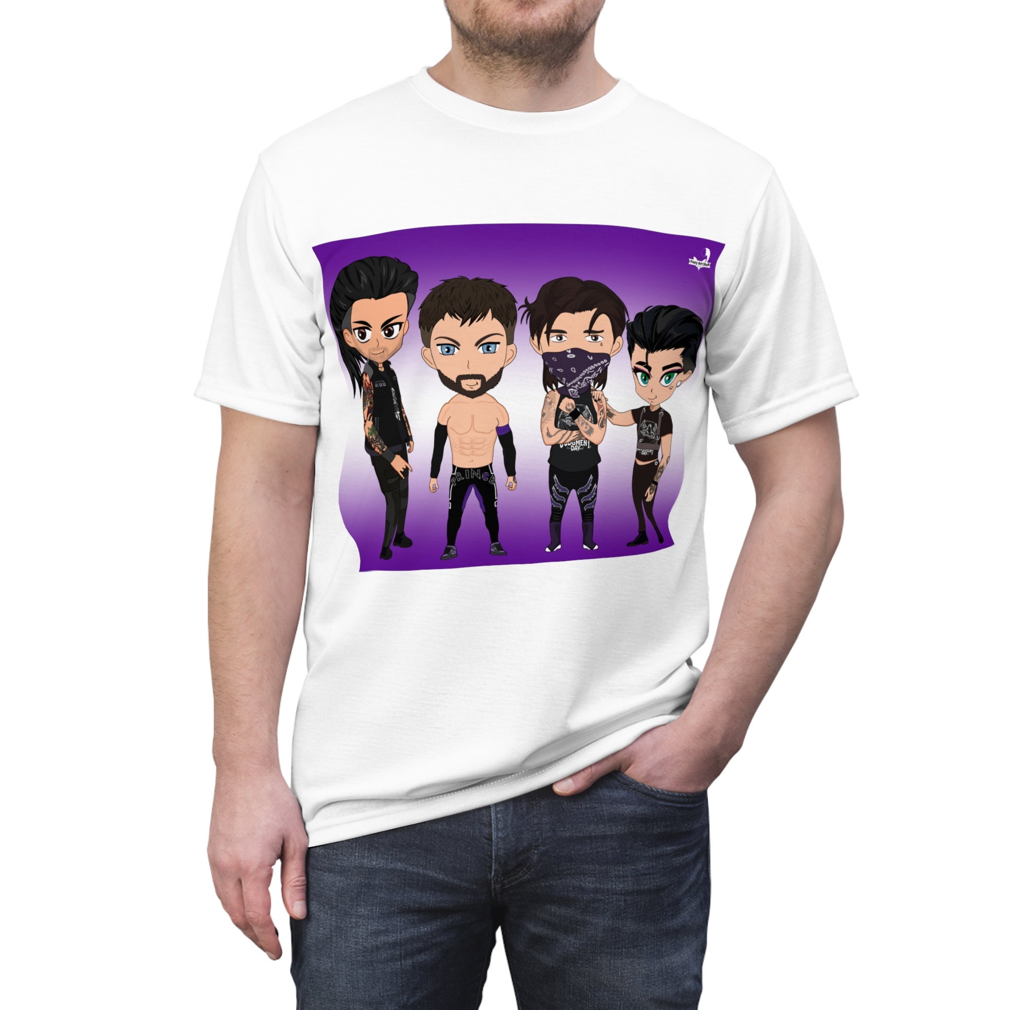 The Judgment Day Finn Balor Rhea Ripley Damian Priest Dominik Mystrio ...