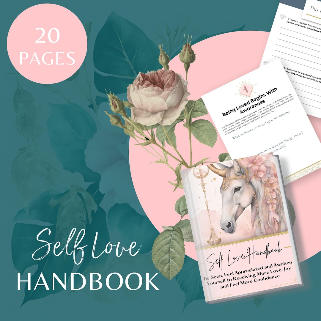 Self Love Journal, Self Love Printable, Self Love Workbook, Self Care ...