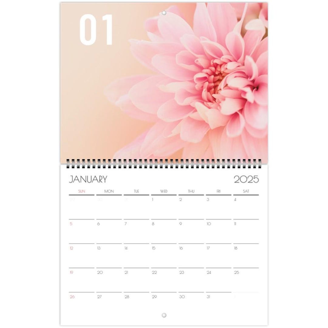 Floral Wall Calendars 2025 (US & CA) - Etsy