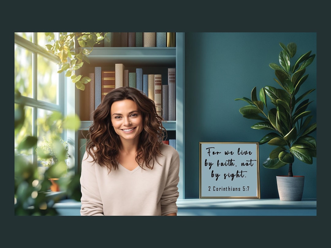 Christian Zoom Background for Desktop, Virtual Church Backdrop, 2 ...