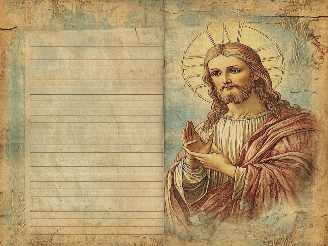 Christian Jesus Junk Journal Kit: Printable Religious Ephemera & Bible ...