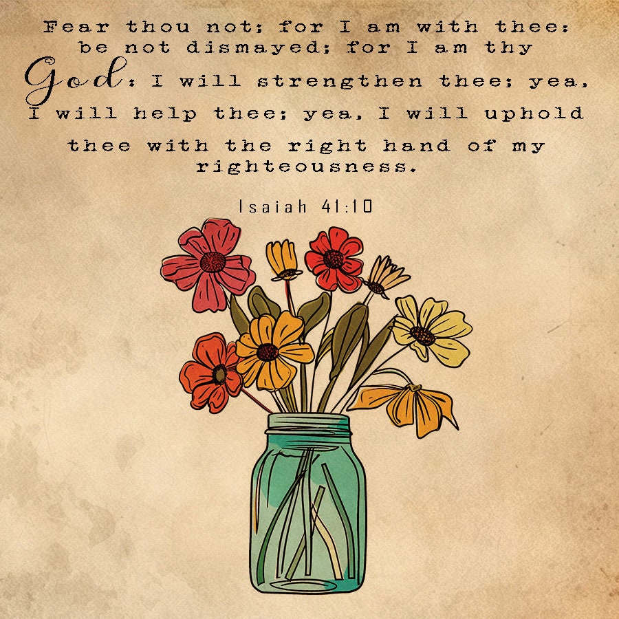 Printable KJV Bible Verse Cards: Affirmations for Faith, Memory ...