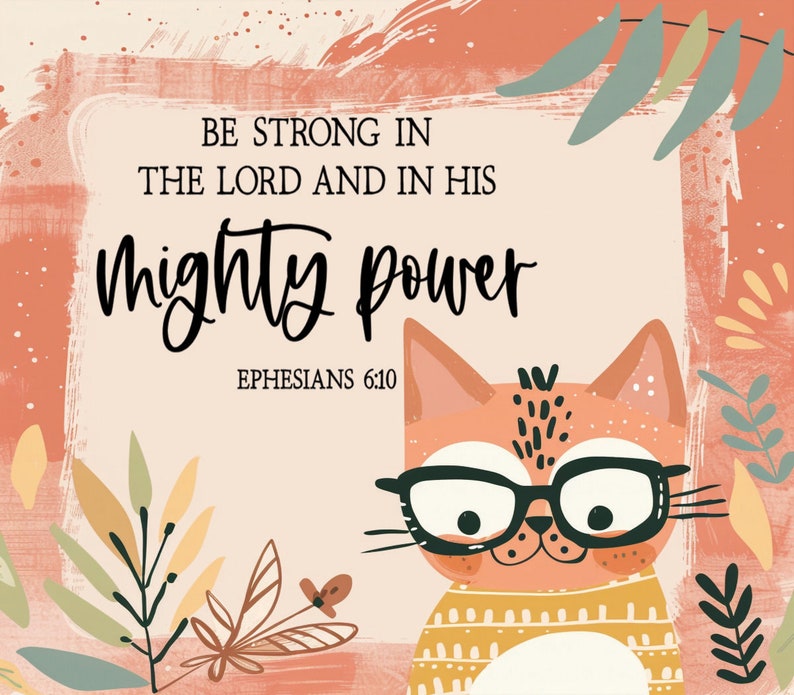 Printable Bible Verse Cards for Kids: Daily Affirmations, Memorization ...