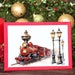 Christmas Train Clipart Santa Polar Express PNG Watercolor Christmas ...