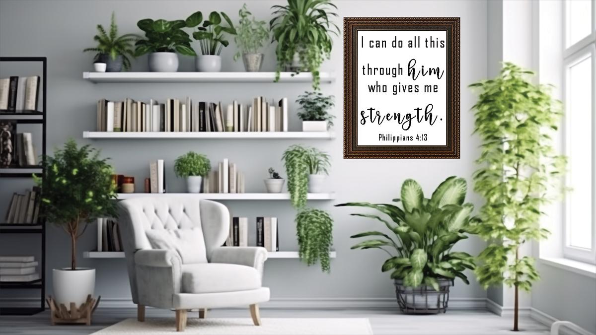 Christian Zoom Background for Desktop, Virtual Church Backdrop ...