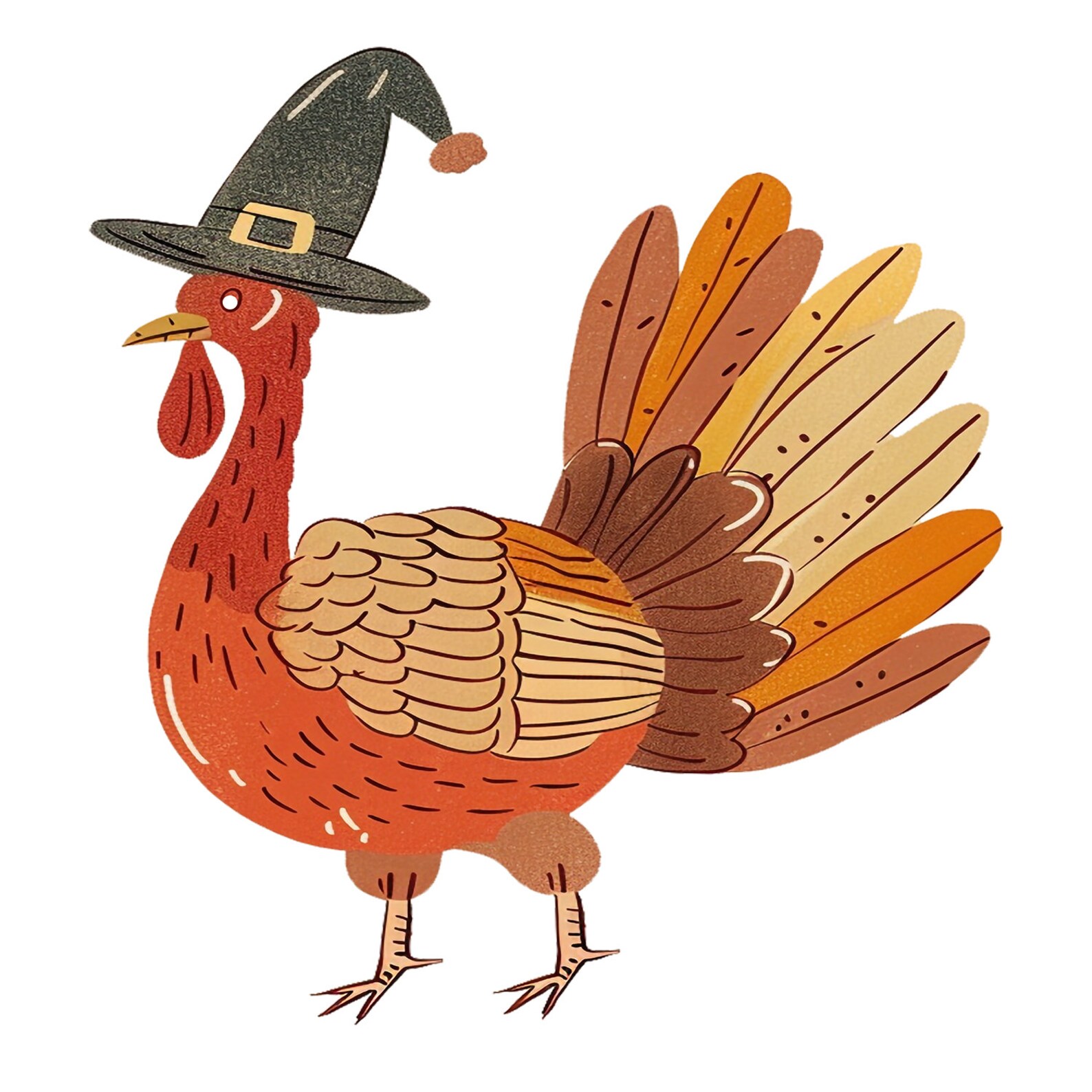 Turkey Clipart, Turkey PNG, Pilgrim Clipart, Pilgrim Turkey Clipart ...
