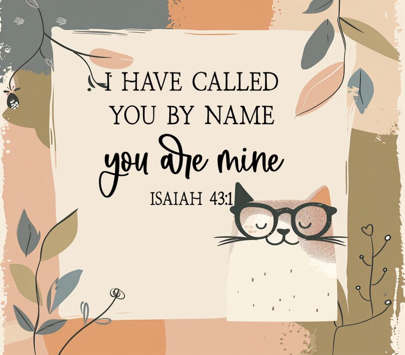 Printable Bible Verse Cards for Kids: Daily Affirmations, Memorization ...