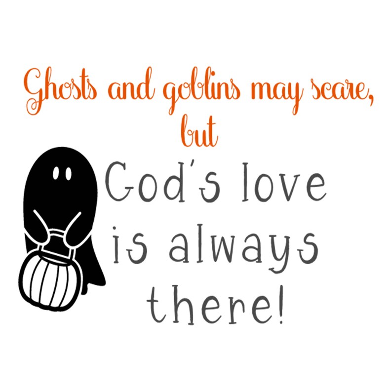 Christian Halloween Quotes Sticker Bundle Printable Scripture Stickers ...