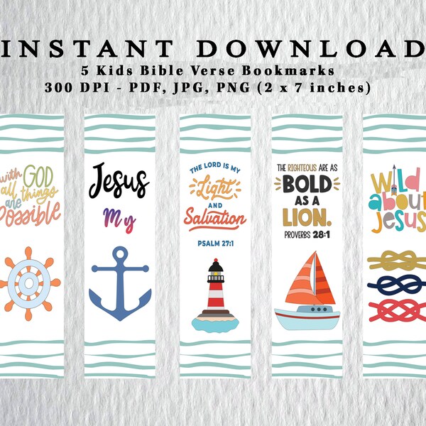 Nautical Bible Verse - Etsy