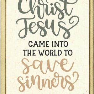 Printable Bible Verse Scripture Tags: Fussy Cut Religious Gift Labels ...