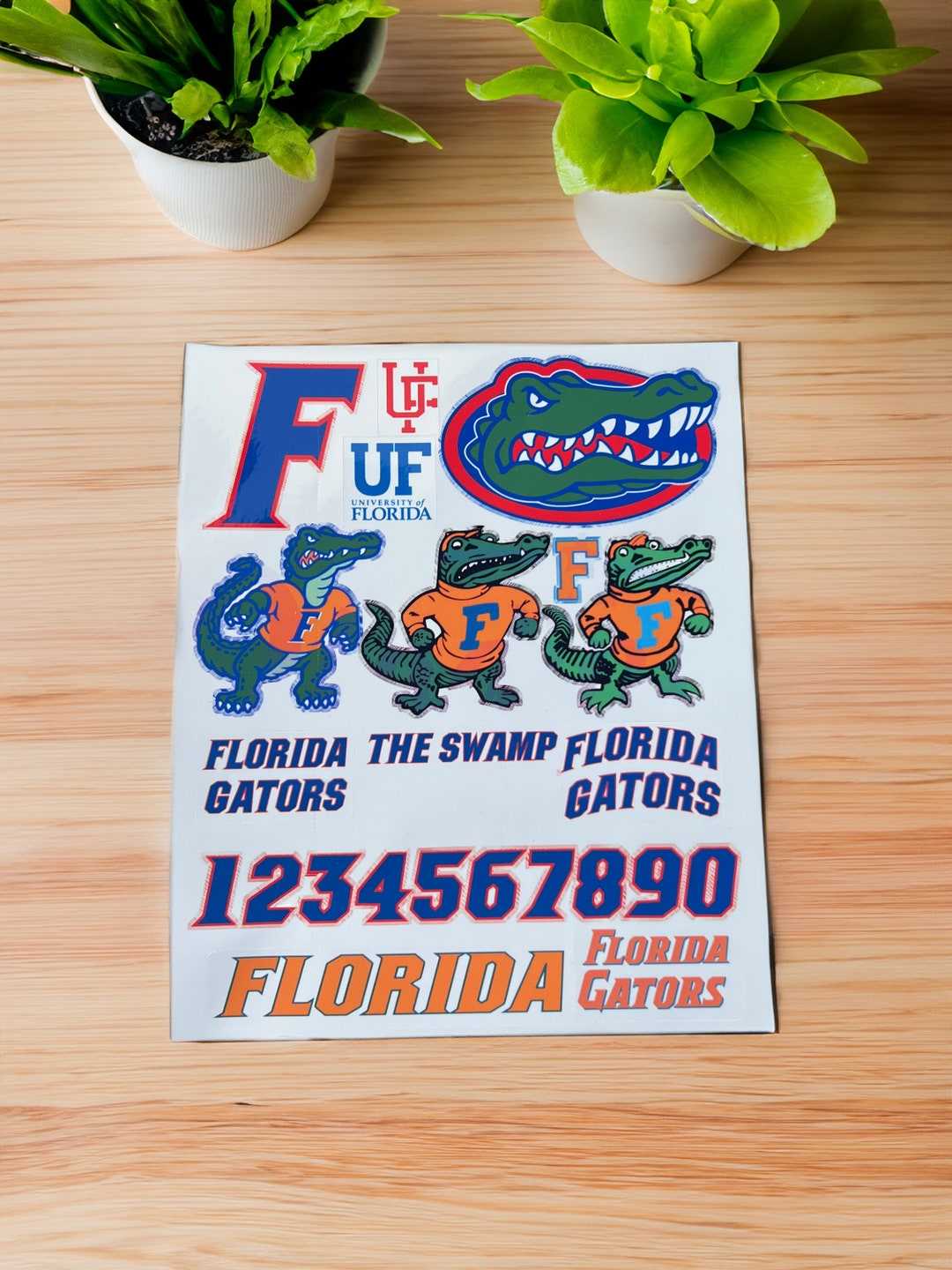 University of Florida Stickers UF Decals Cute Florida - Etsy