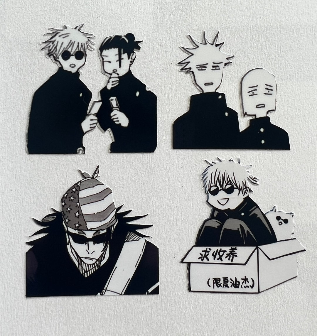 Jujutsu Kaisen Stickers JJK - Etsy