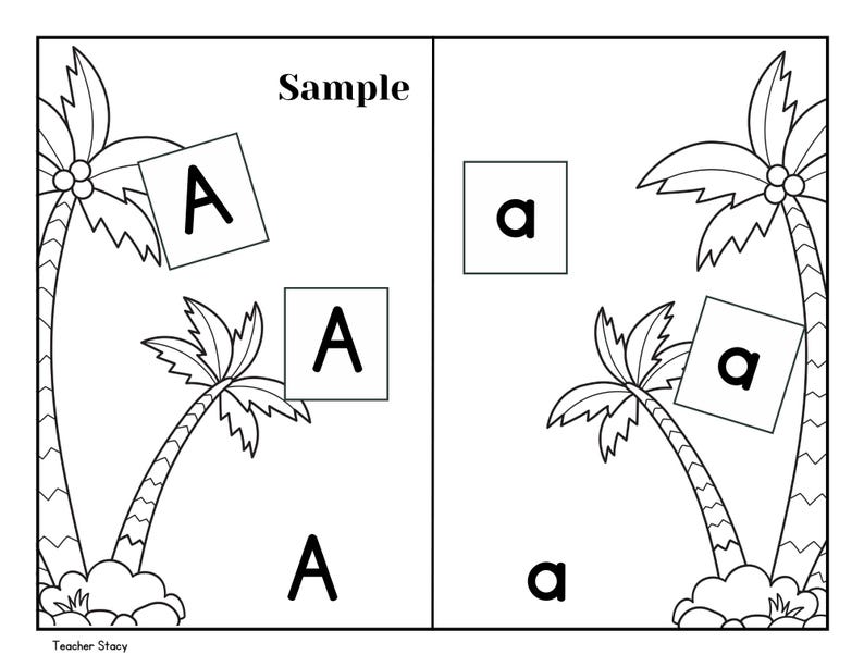 Chicka Chicka Letter Sorting - Etsy