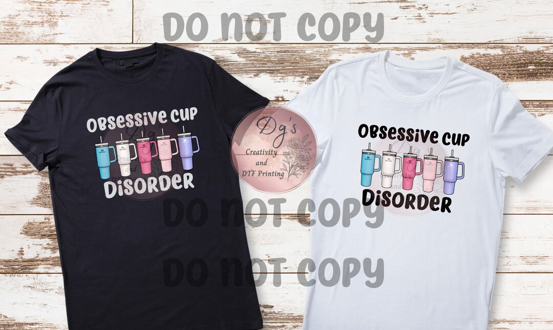 Obsessive Cup Disorder 2 PNG Files - Etsy