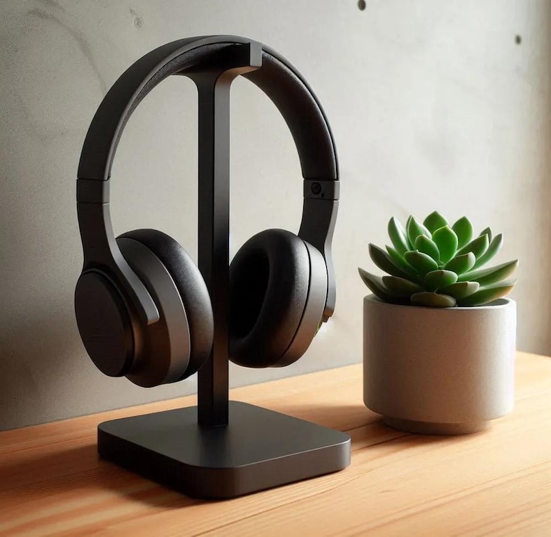 Minimalist T-shape Headphone Stand – Simplicity Meets Function - Etsy