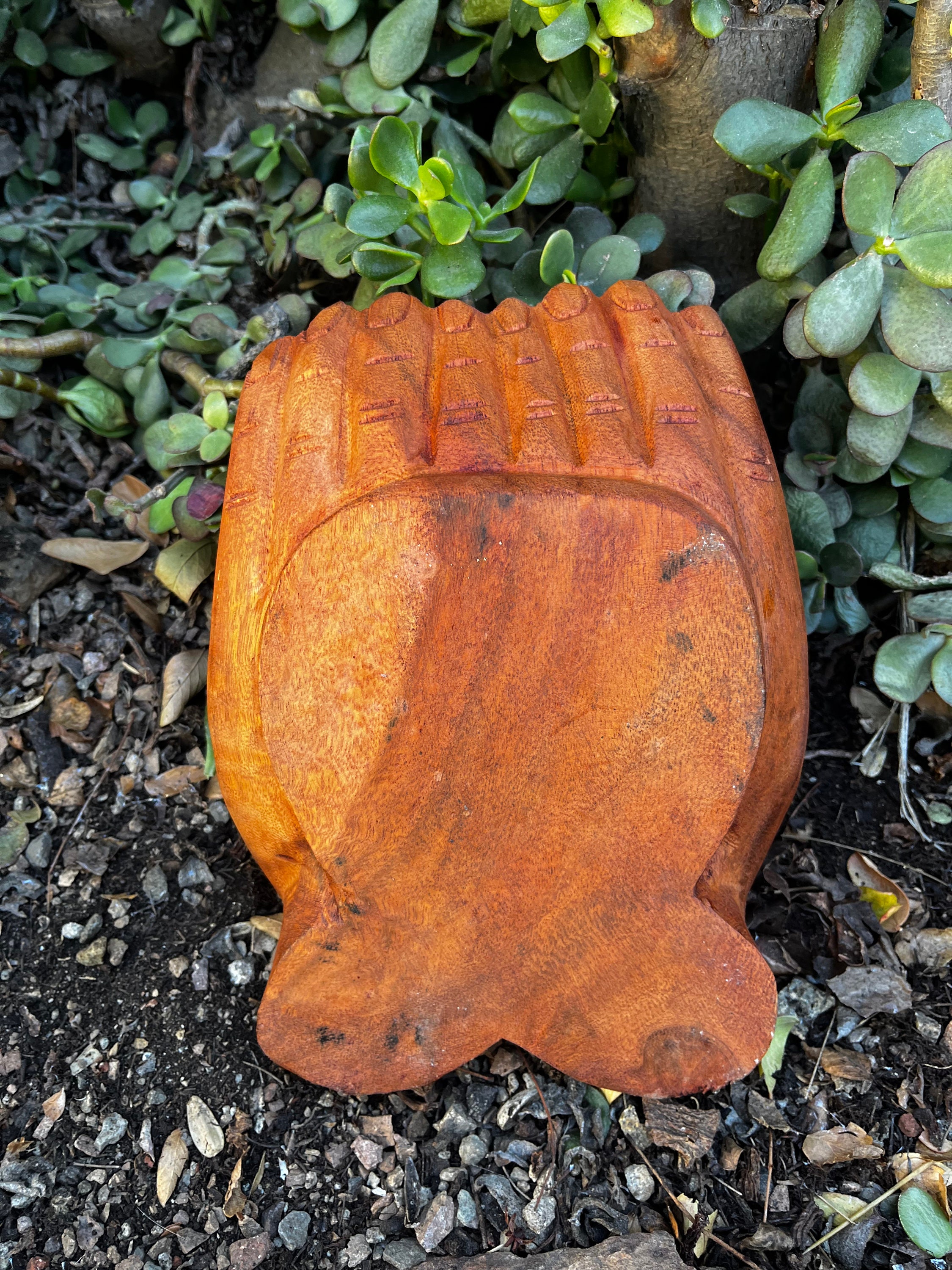Hand Carved Wooden Hands Together Sculpture From Bali-9x7 - Etsy