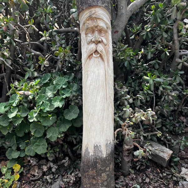 Hand Carved Wizard - Etsy