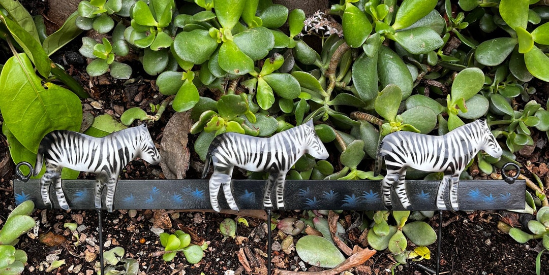 Hand Carved Metal Zebra Coat Hanger From Bali-16x9 Inches - Etsy