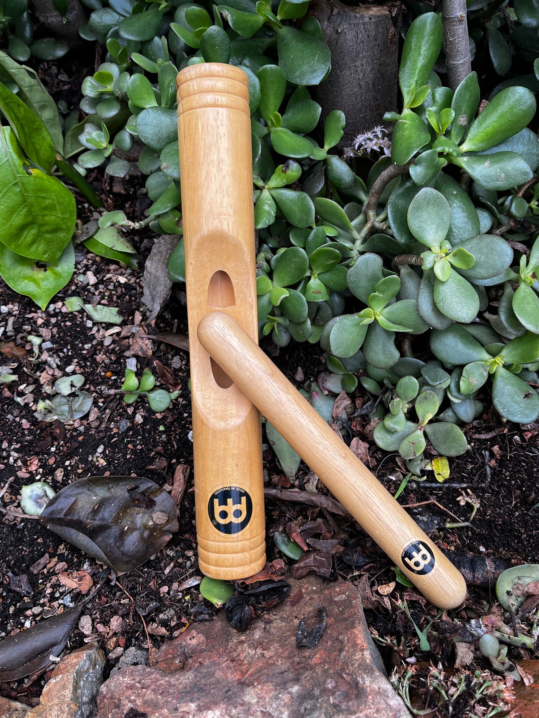 Hand Carved Wooden Tribal Hand Instrument From Thailand-12x2 Inches - Etsy