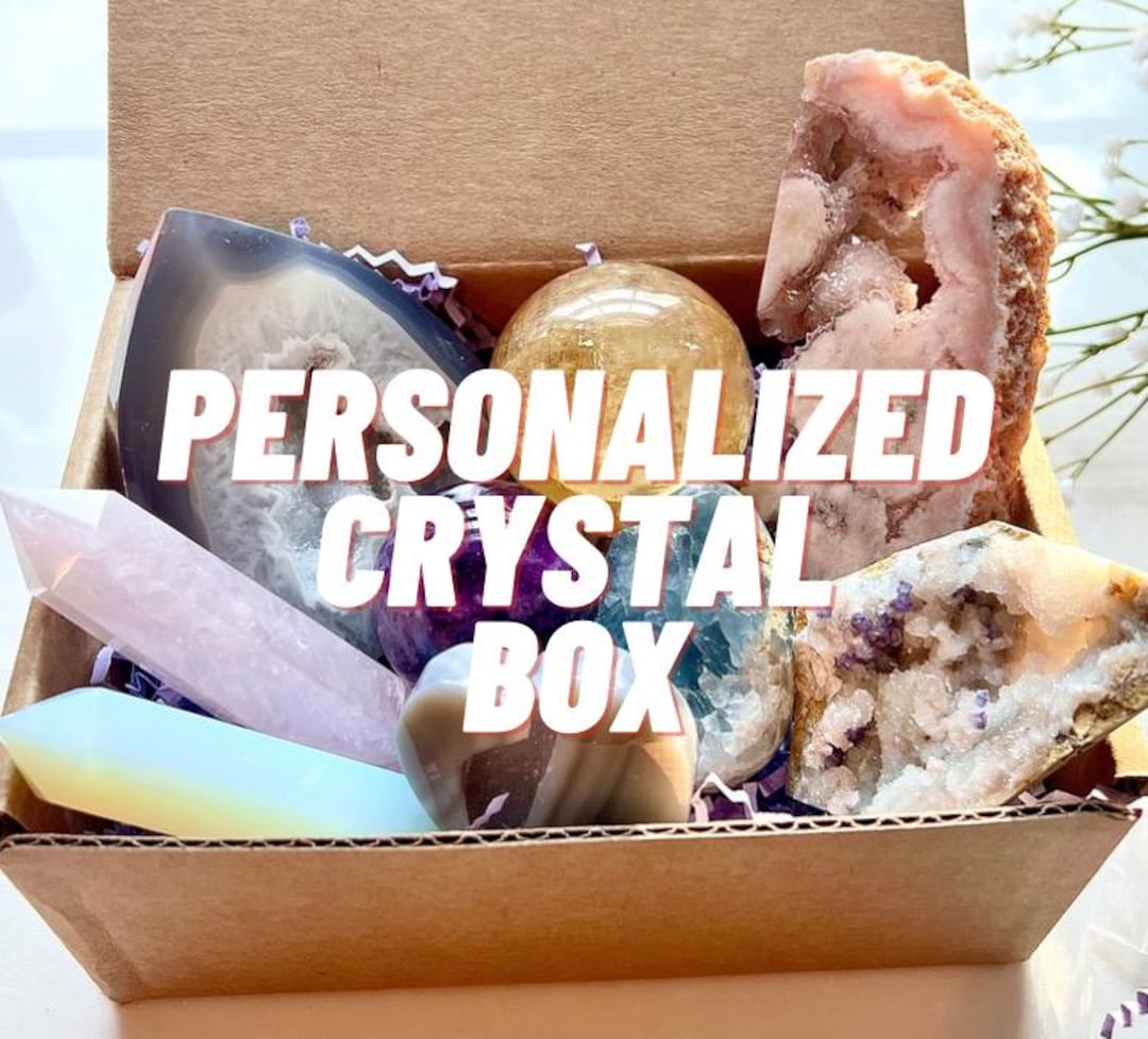 Personalized Crystal Gift Box, Customized Crystal Gift Set, High ...