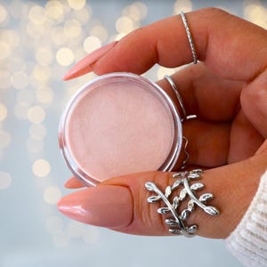Rose Clay - Sheer Pink Shimmer Dip Powder for Nails, Neutral Nail ...
