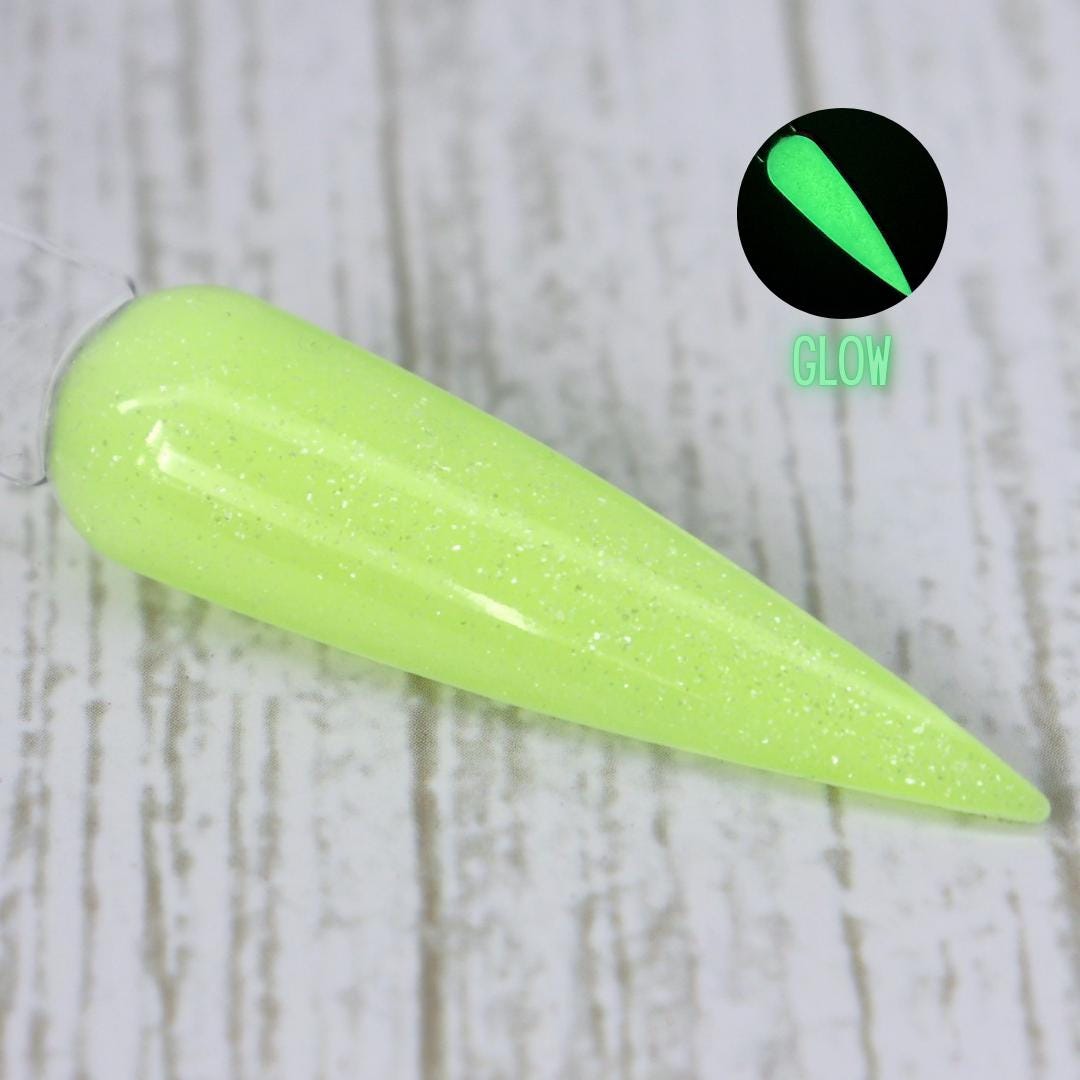 Sidekick - Yellow Neon Pastel Glow in the Dark Dip Powder for Summer ...