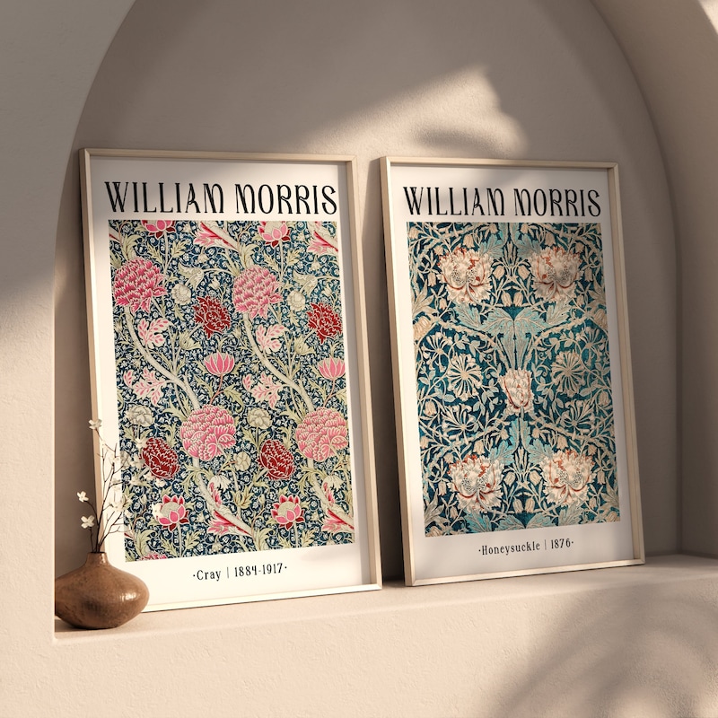 William Morris Poster - Etsy