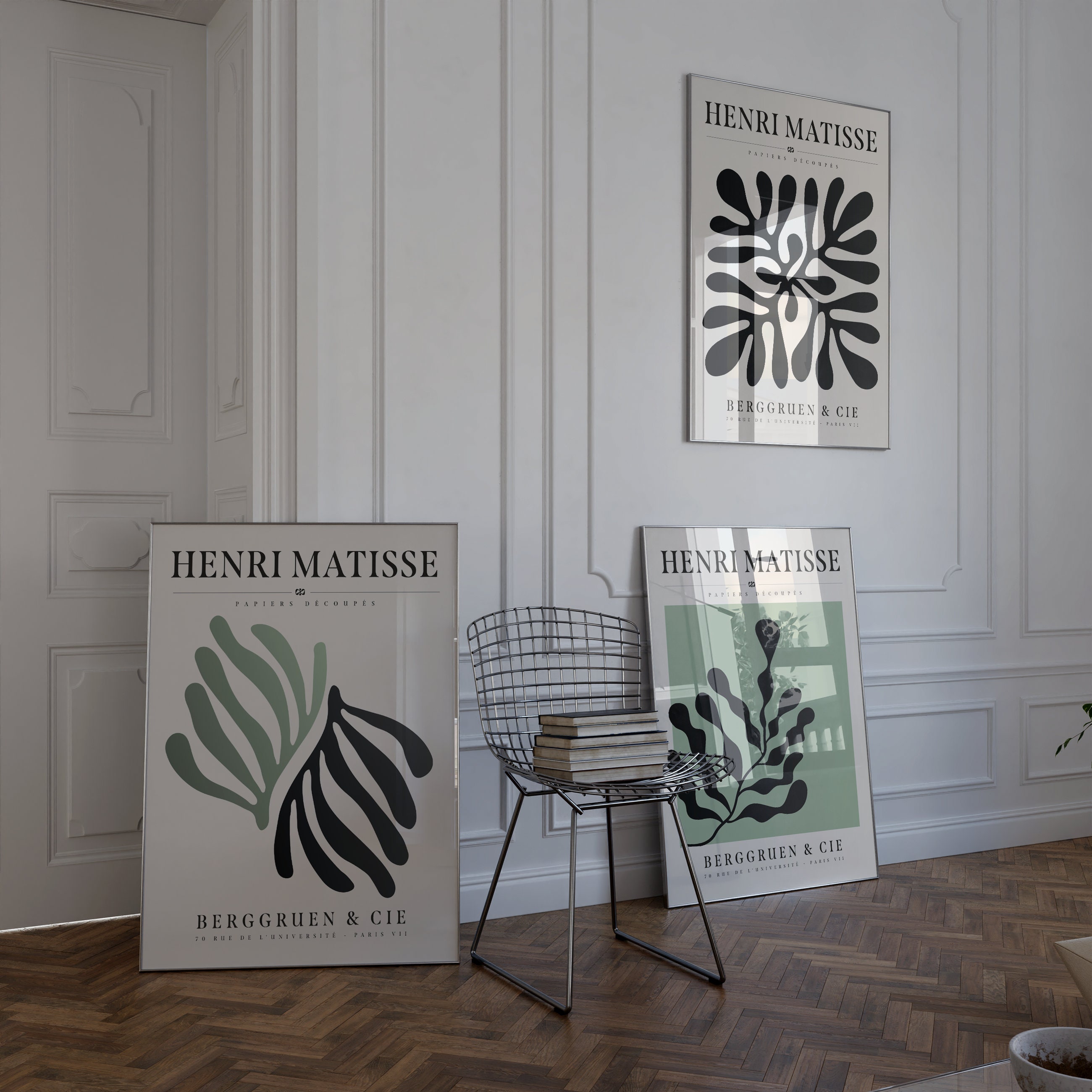Matisse Poster - Set of 3 - Exhibitions Poster - Museum Poster - Henri ...