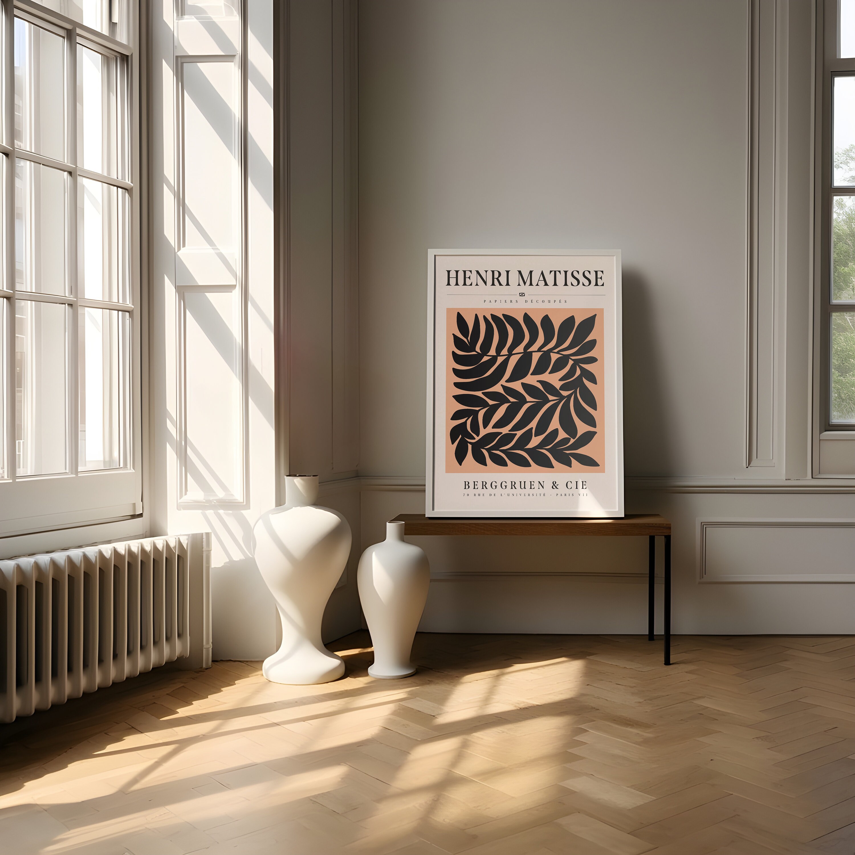 Matisse Poster Exhibition Poster Museum Poster Henri Matisse Mid ...