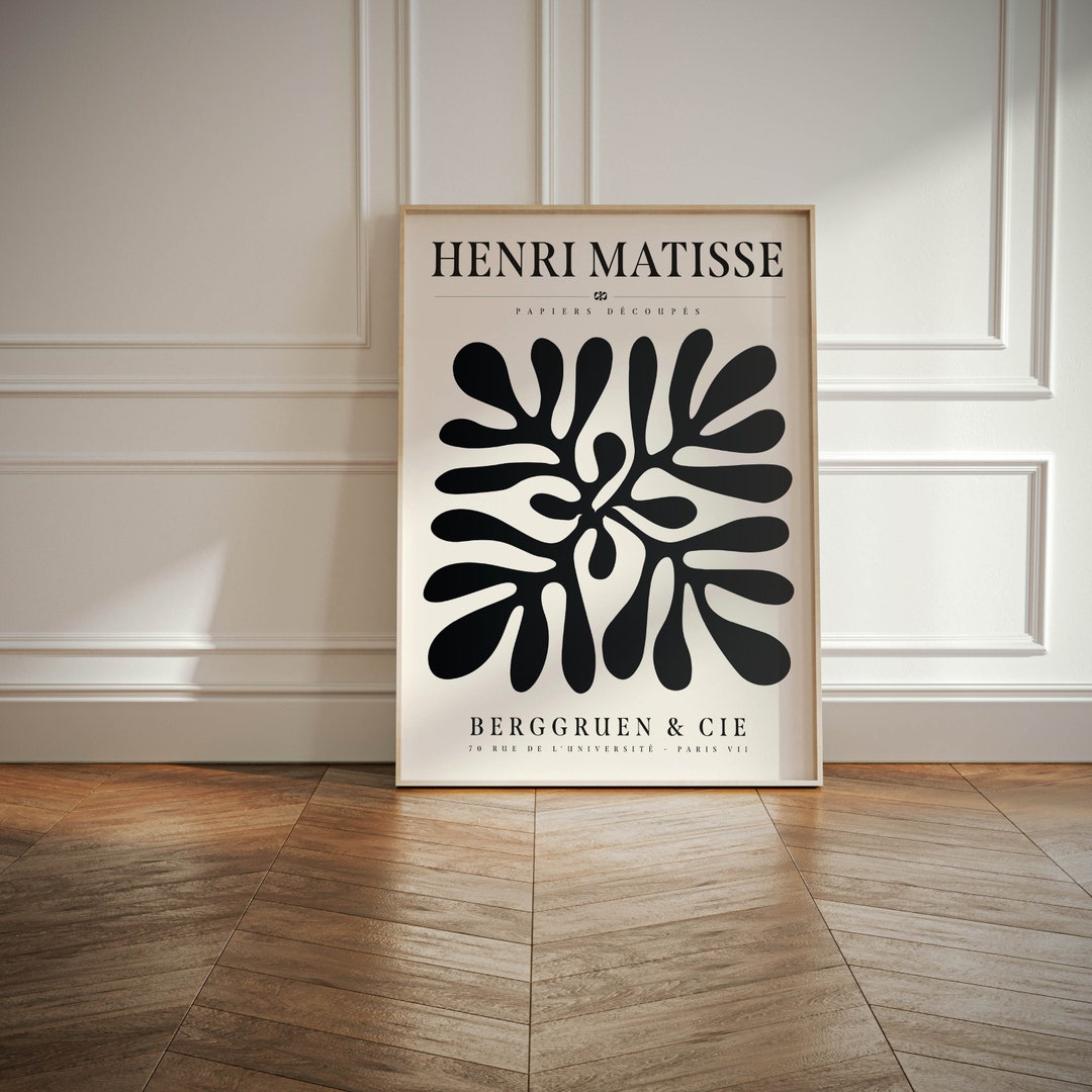 Matisse Poster - Exhibition Poster - Museum Poster - Henri Matisse ...