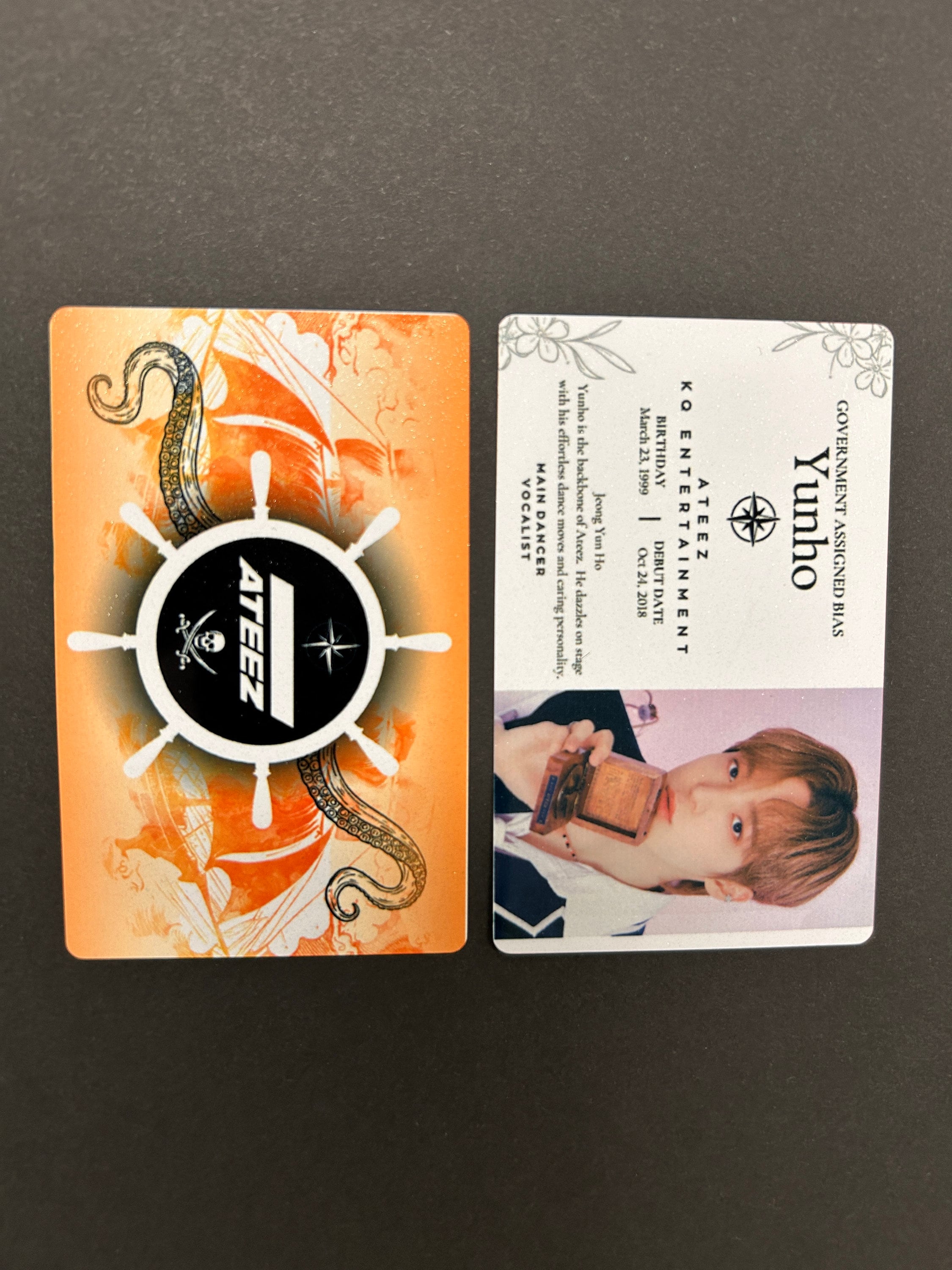Ateez “government Assigned Bias” Cards - Etsy
