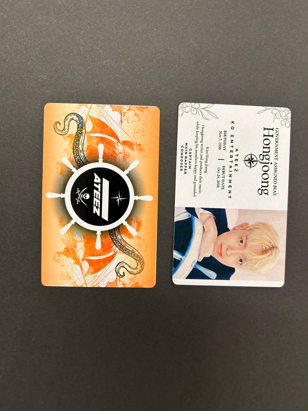 Ateez “government Assigned Bias” Cards - Etsy
