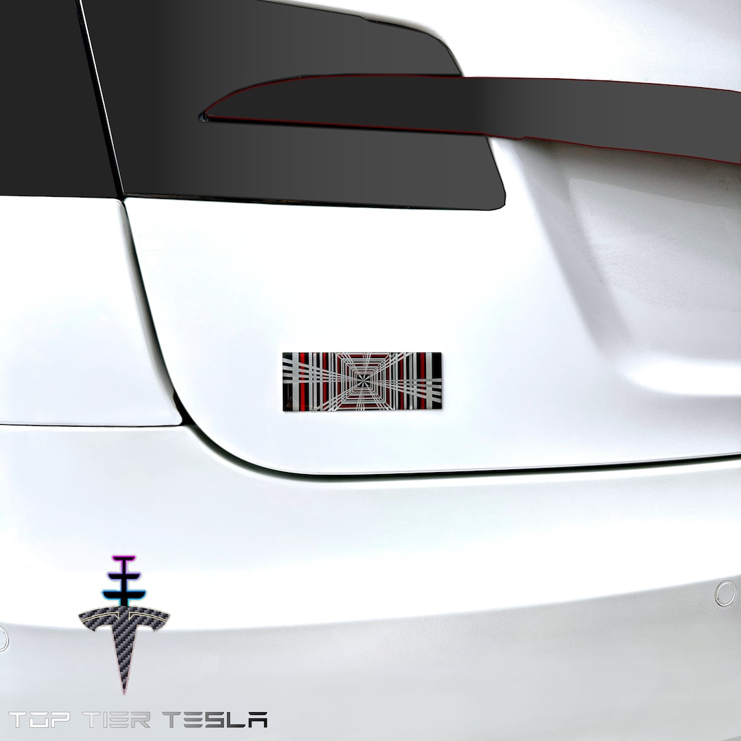 Tesla Plaid Emblem - Etsy