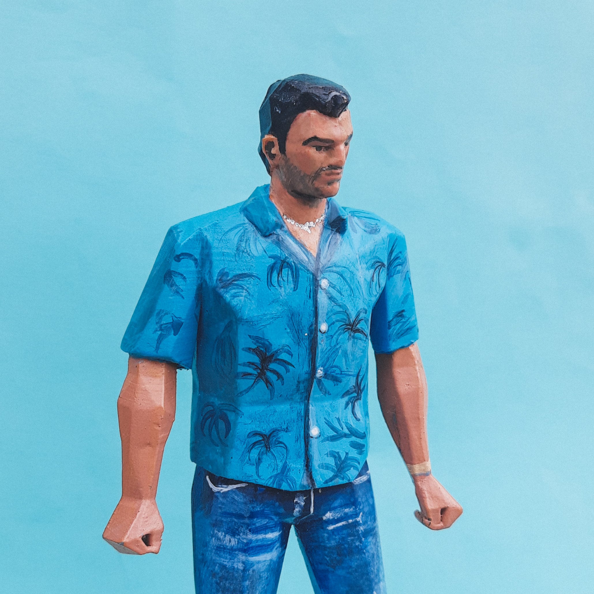 Hand-painted Figure: Game Character 3d Printed 6,8 Inch - Etsy