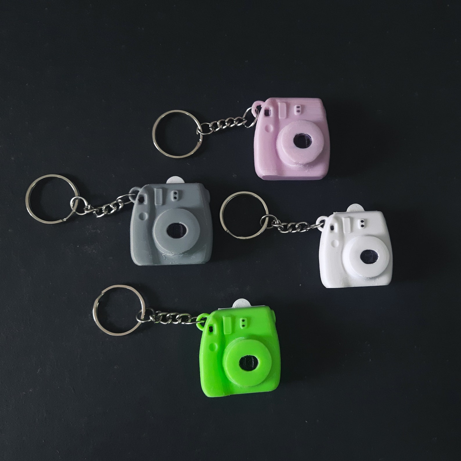Mini Instax Camera Keychain STL File for 3d Printing | Cute Keychain ...