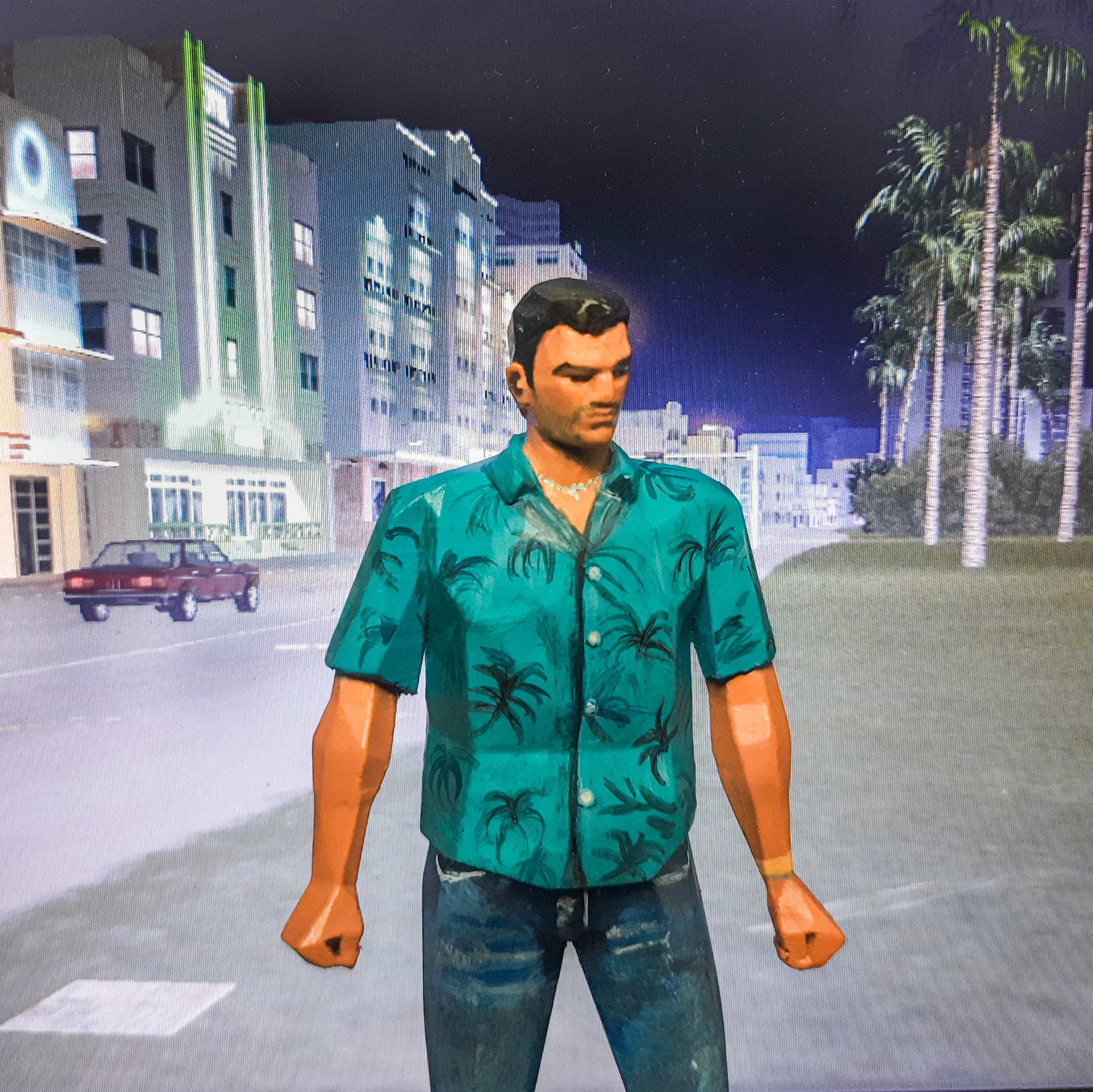 Hand-painted Figure: Game Character 3d Printed 6,8 Inch - Etsy