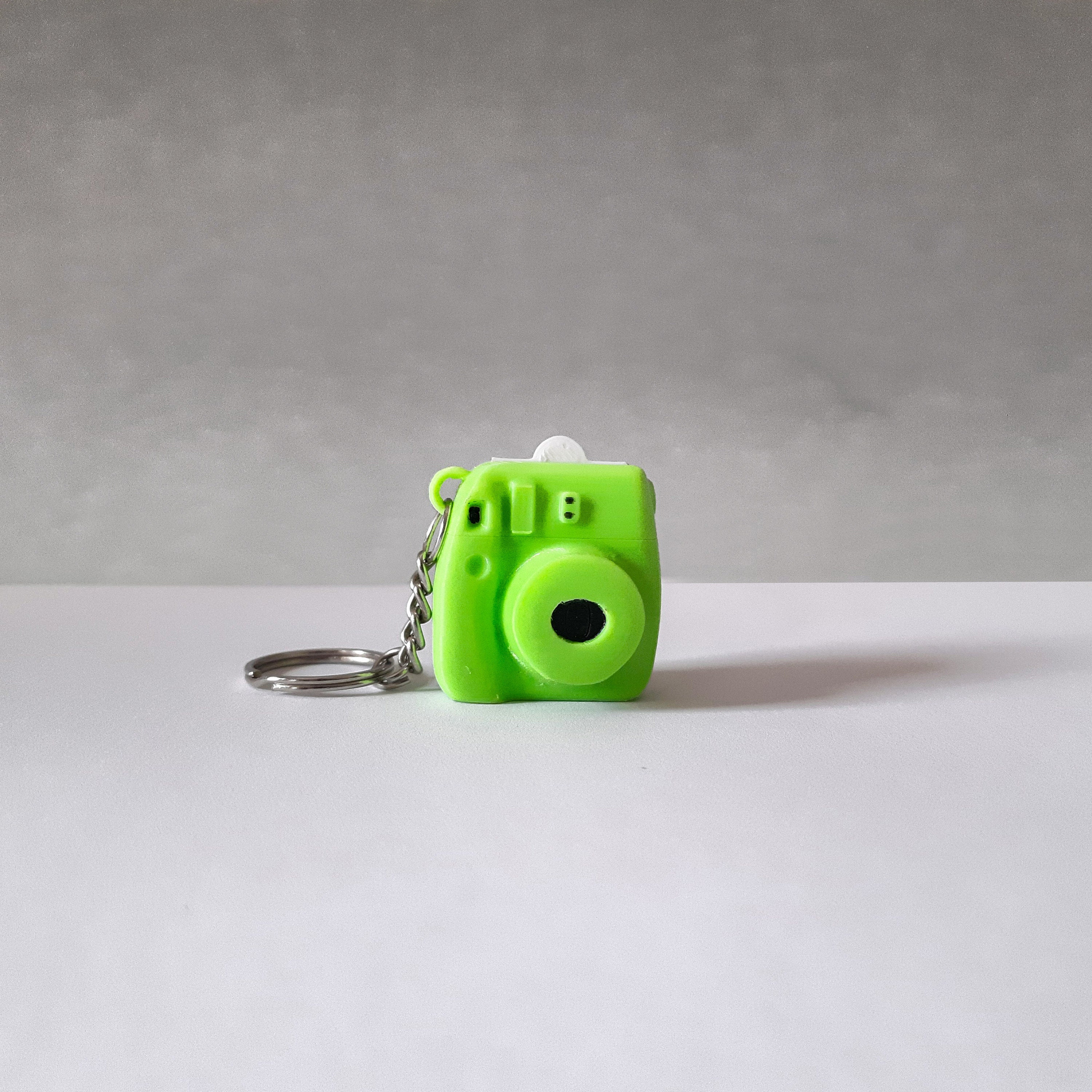 Mini Instax Camera Keychain STL File for 3d Printing | Cute Keychain ...