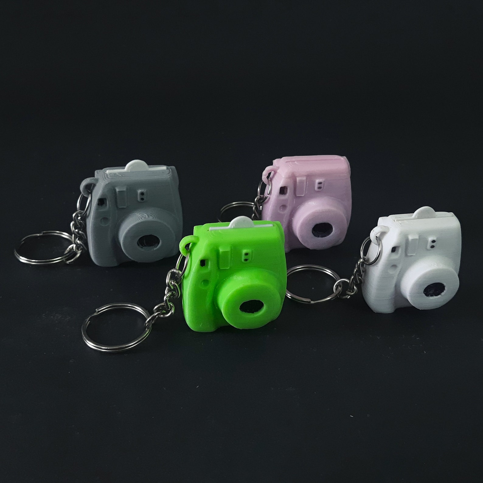 Mini Instax Camera Keychain STL File for 3d Printing | Cute Keychain ...