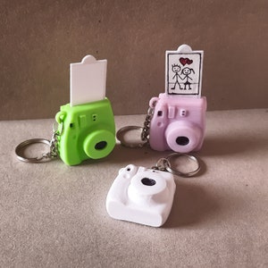 Mini Instax Camera Keychain STL File for 3d Printing | Cute Keychain ...