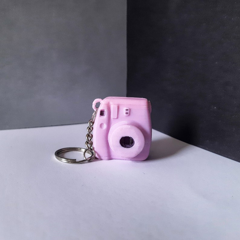 Mini Instax Camera Keychain STL File for 3d Printing | Cute Keychain ...