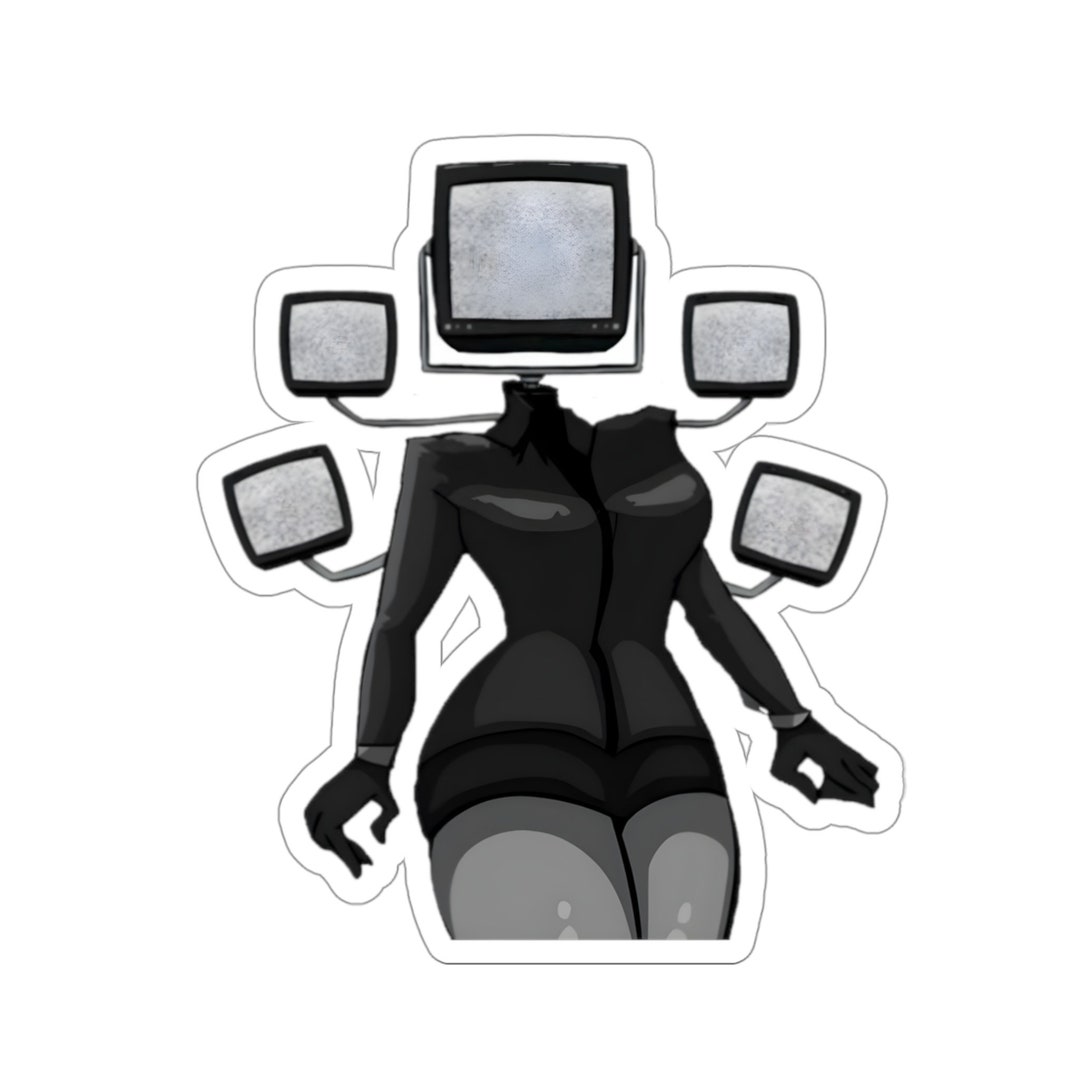 Skibidi Toilet TV Woman Multiple Screens Adult Waifu Kiss-cut - Etsy Canada