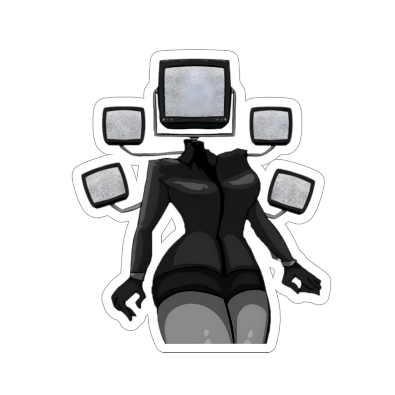 Skibidi Toilet TV Woman Multiple Screens Adult Waifu Kiss-cut - Etsy Israel