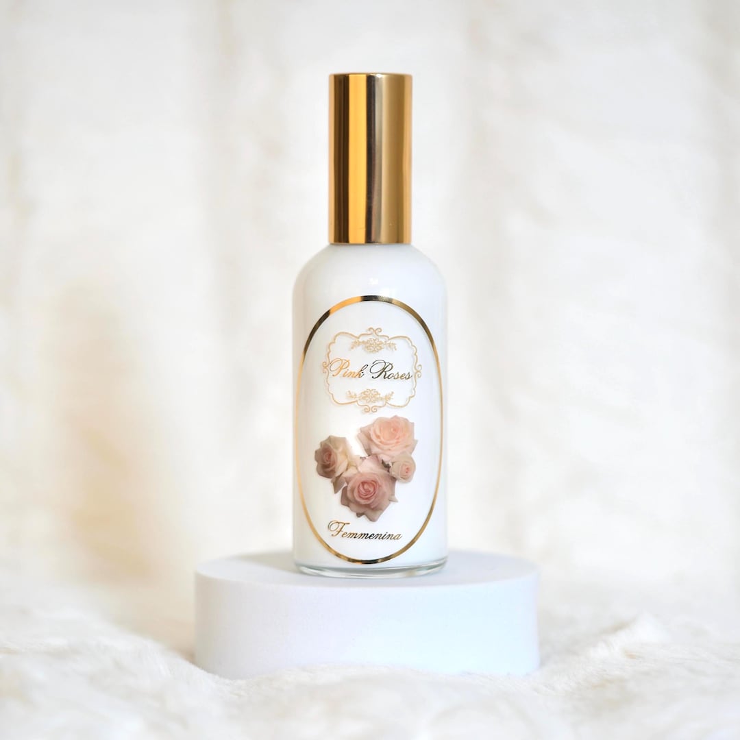 Pink Roses Body Hair Milky Perfume, High Quality and Long Lasting, Safe ...