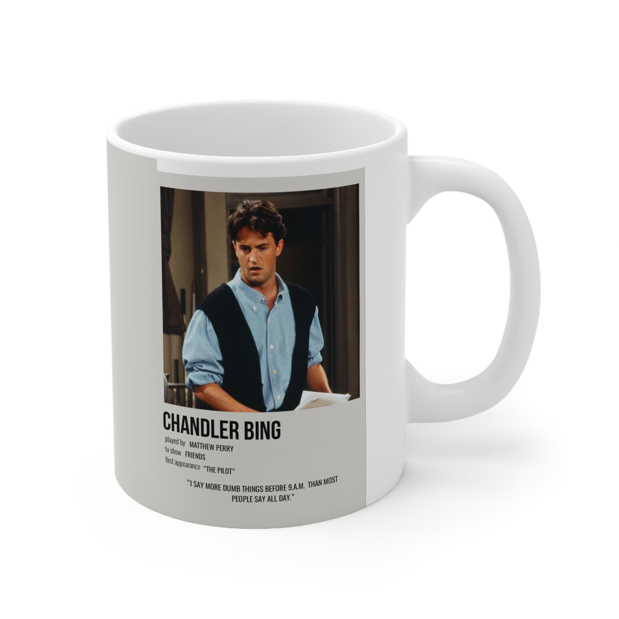 Chandler bing FRIENDS Mug, Rip Matthew Perry Mug sold by Brian Mccarthy ...