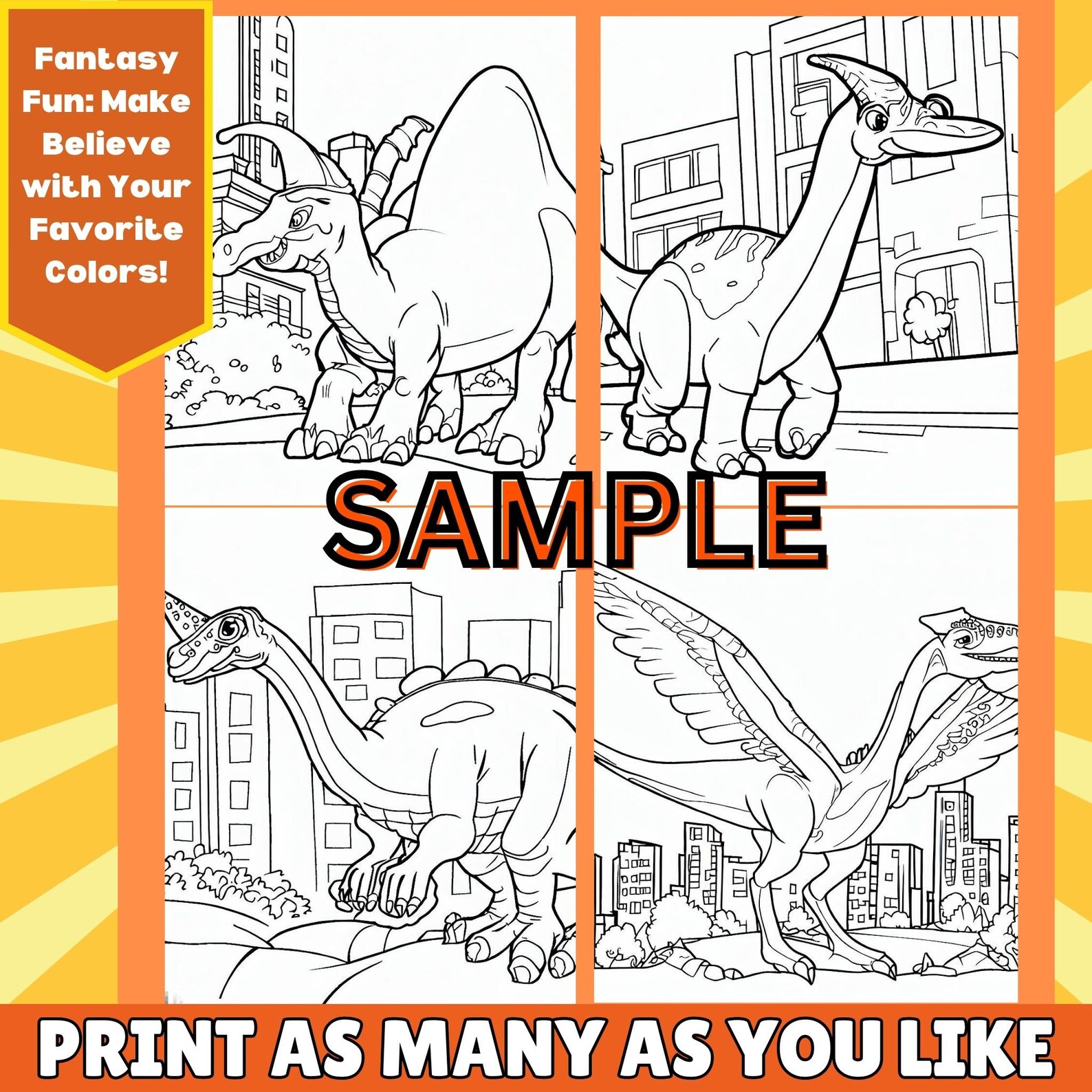 V1 Dinosaur Coloring Pages Baby Dinosaur Printable Dinosaur - Etsy