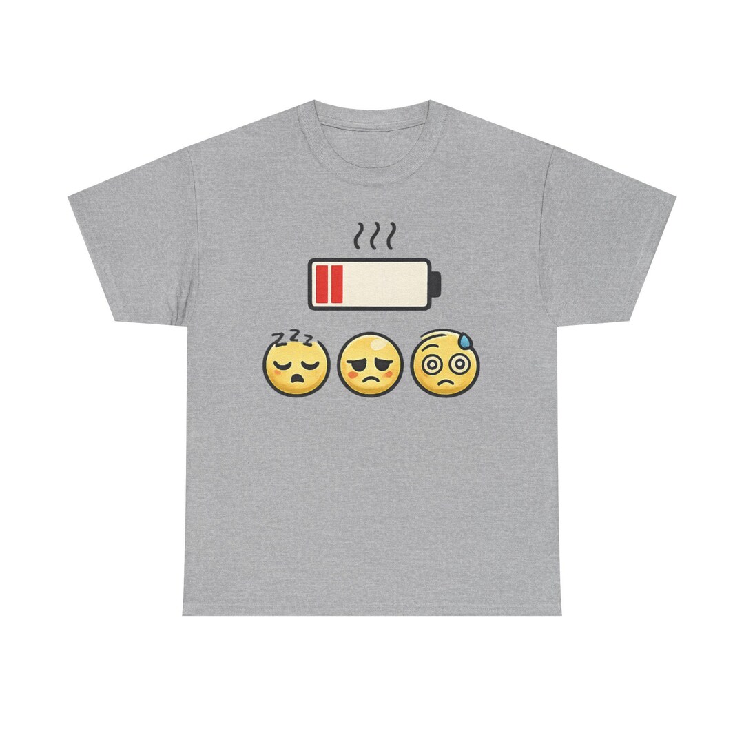 Low Battery Shirt Burnout Humor Tee Tired Millennial Funny Shirt - Etsy